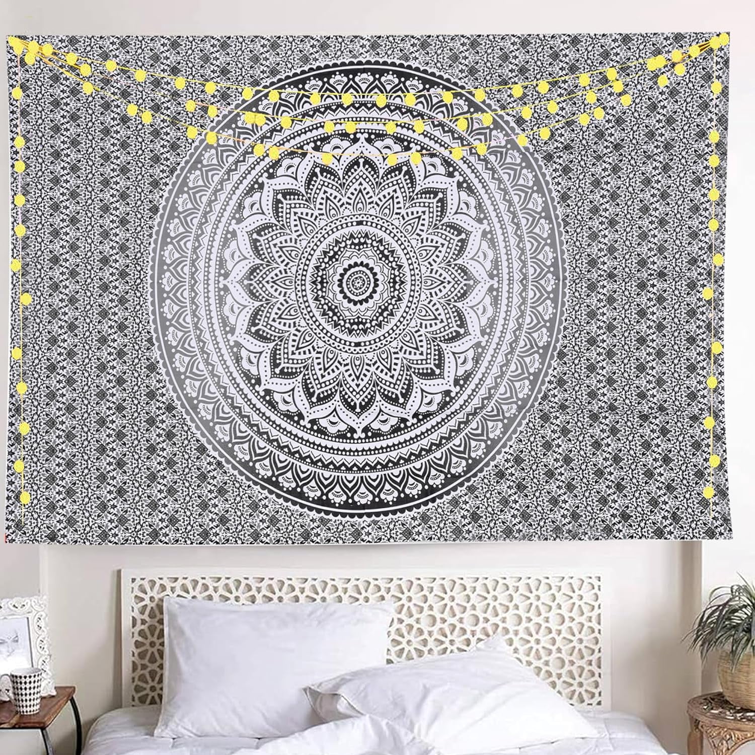 The Art Box Mandala Tapestry Queen Size -85 x 90 in Tapestry Hippie ...