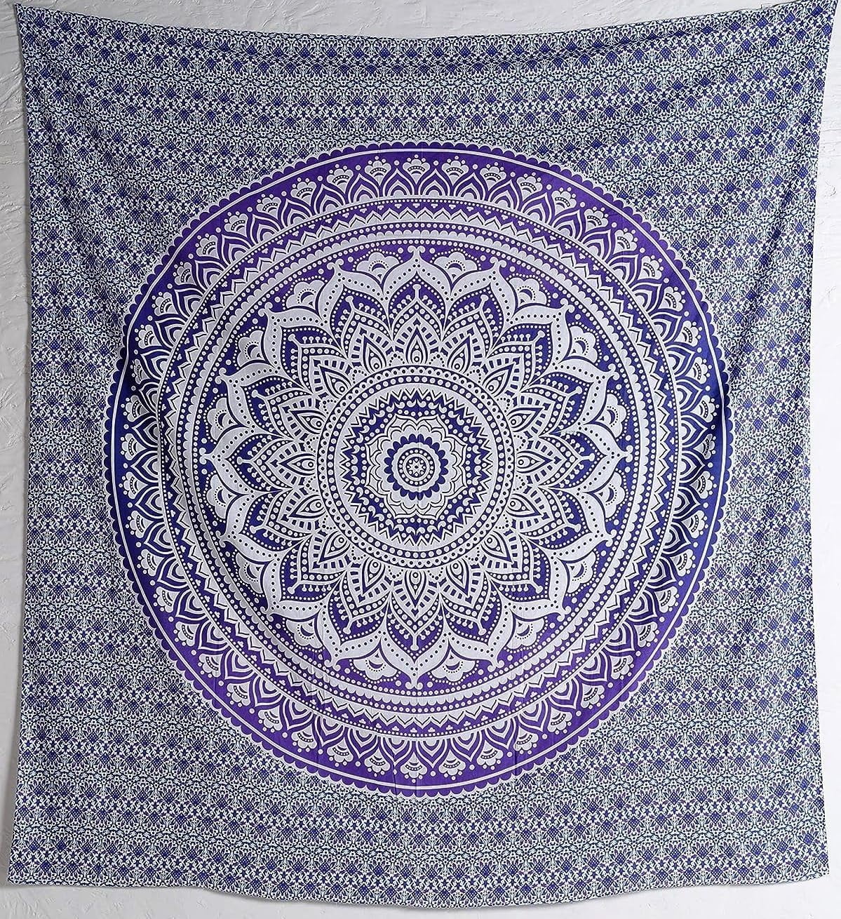 The Art Box Mandala Tapestry Queen Size -85 x 90 in Tapestry Hippie ...