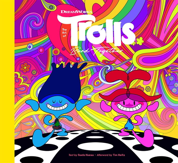 DreamWorks Animation Art: Trolls Band Together Hardcover for Kids with ...
