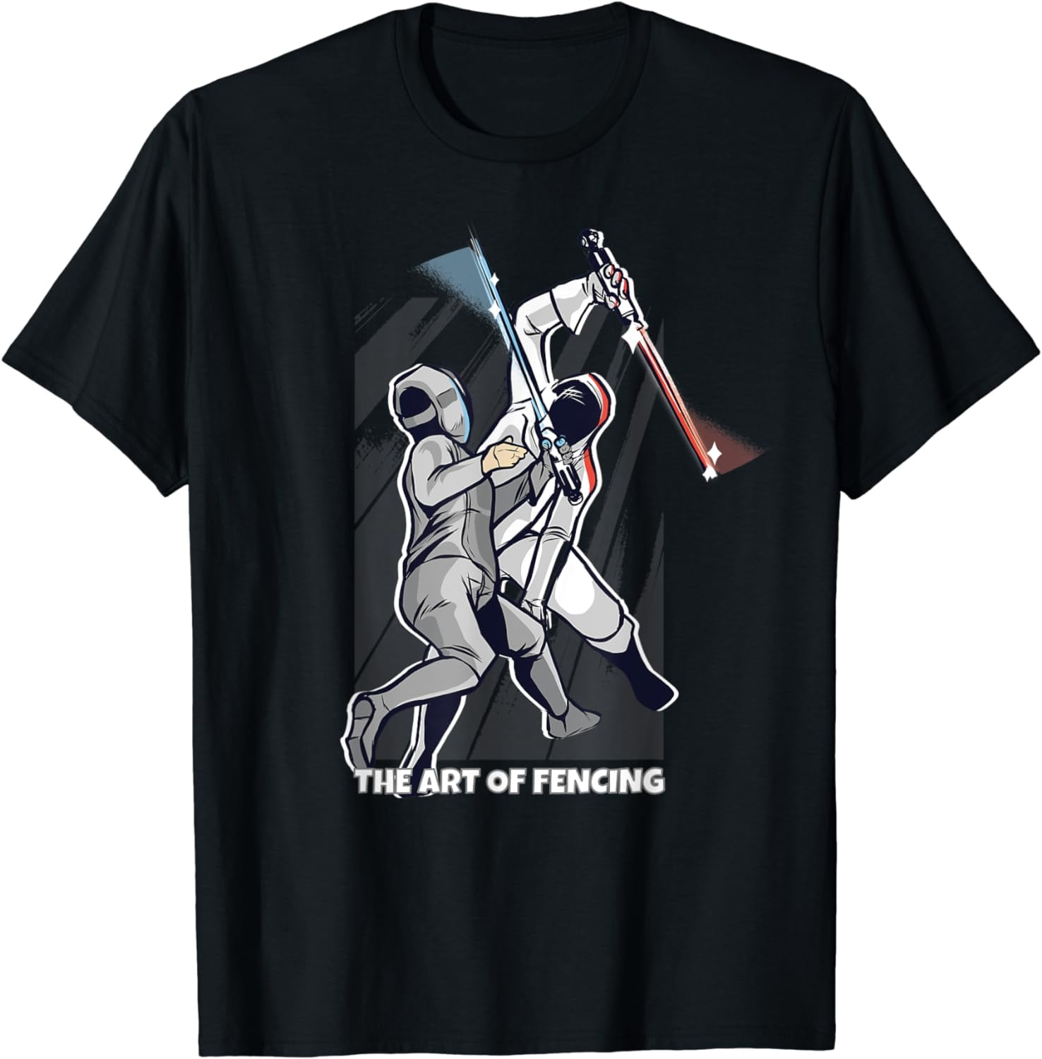 The Art of Fencing Fence Sport for Fencer Funny Fencing T-Shirt ...