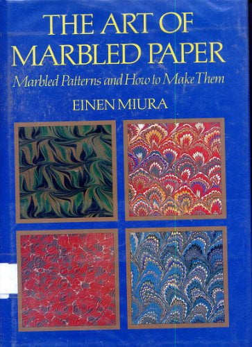Pre-Owned The Art of Marbled Paper: Marbled Patterns and How to Make ...