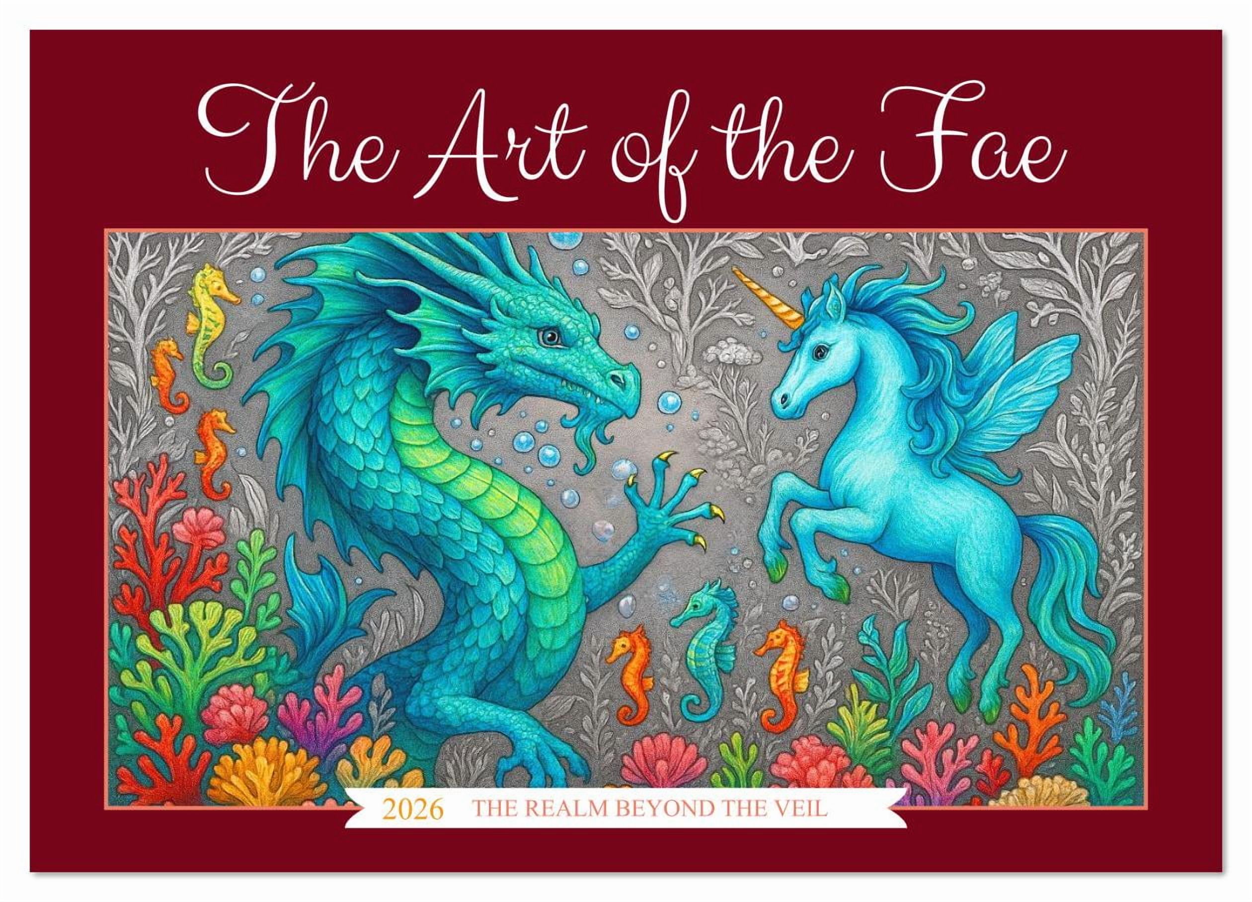 The Art of the Fae (Monthly Wall Calendar 2026 11.7 x 16.5 (open ...