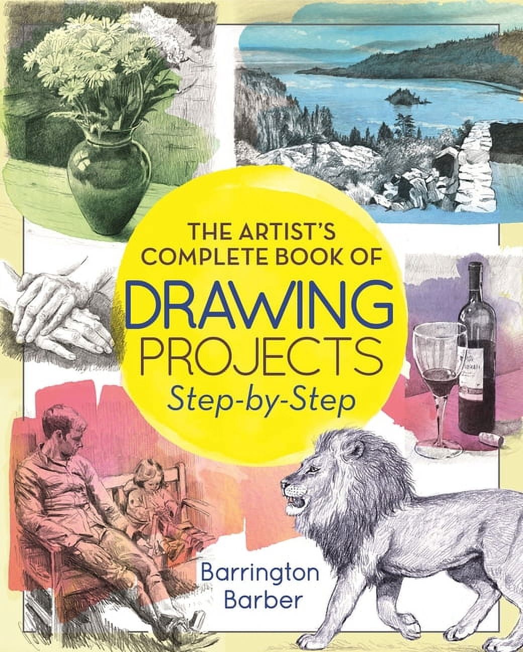 The Artist's Complete Book of Drawing Projects Step-By-Step (Paperback ...