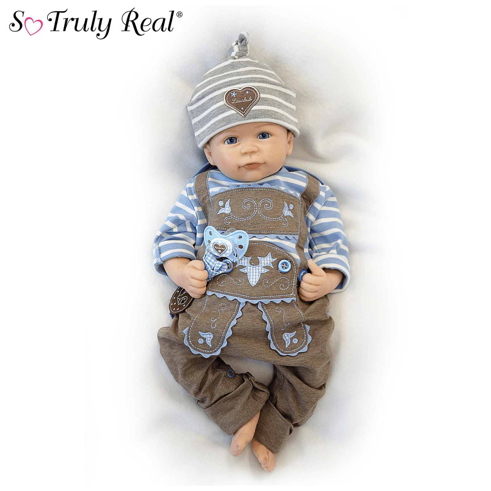 The Ashton - Drake Galleries Anton Baby Boy Doll In A Custom German ...