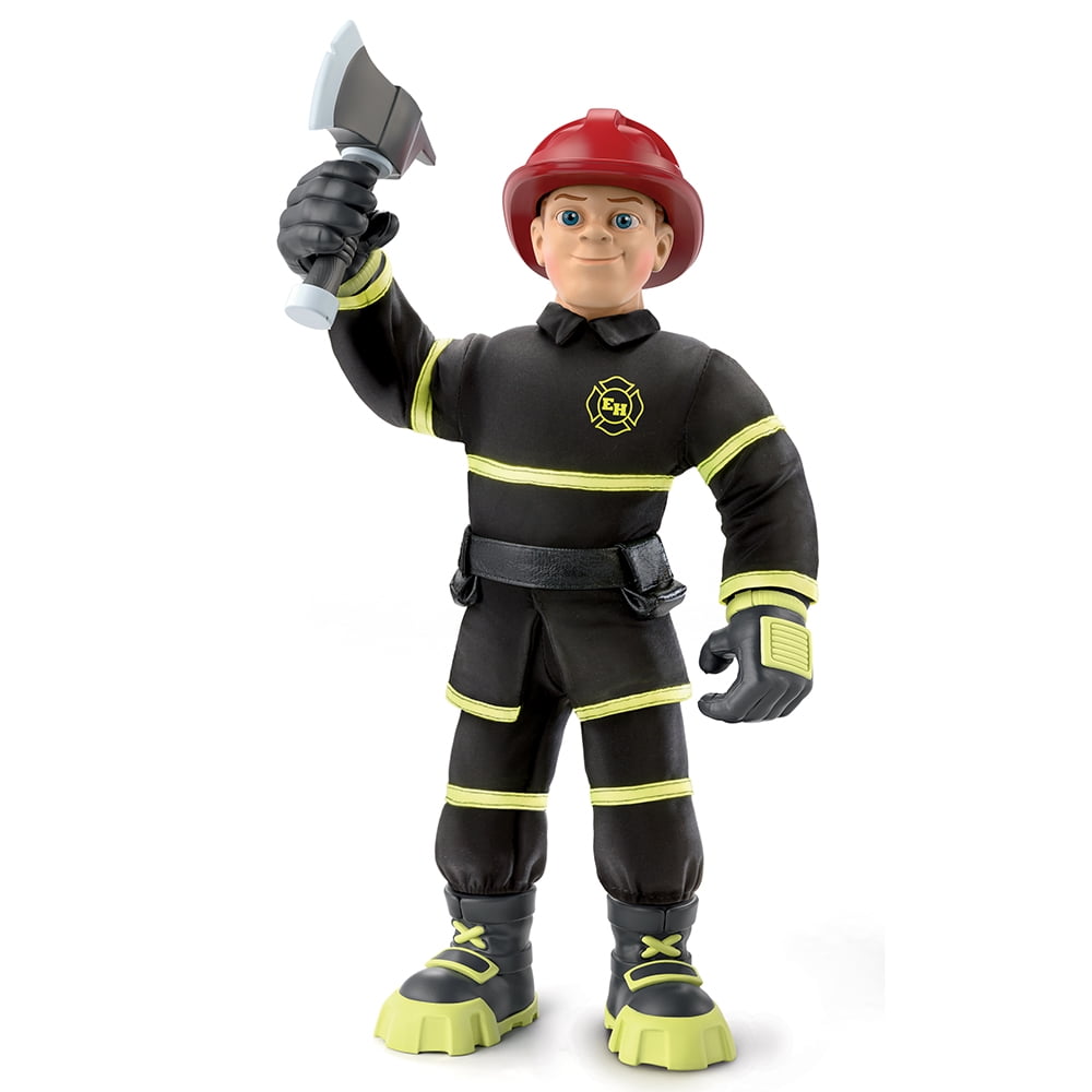 The Ashton-Drake Galleries Fireman Finn Action Figure Huggable Cloth ...