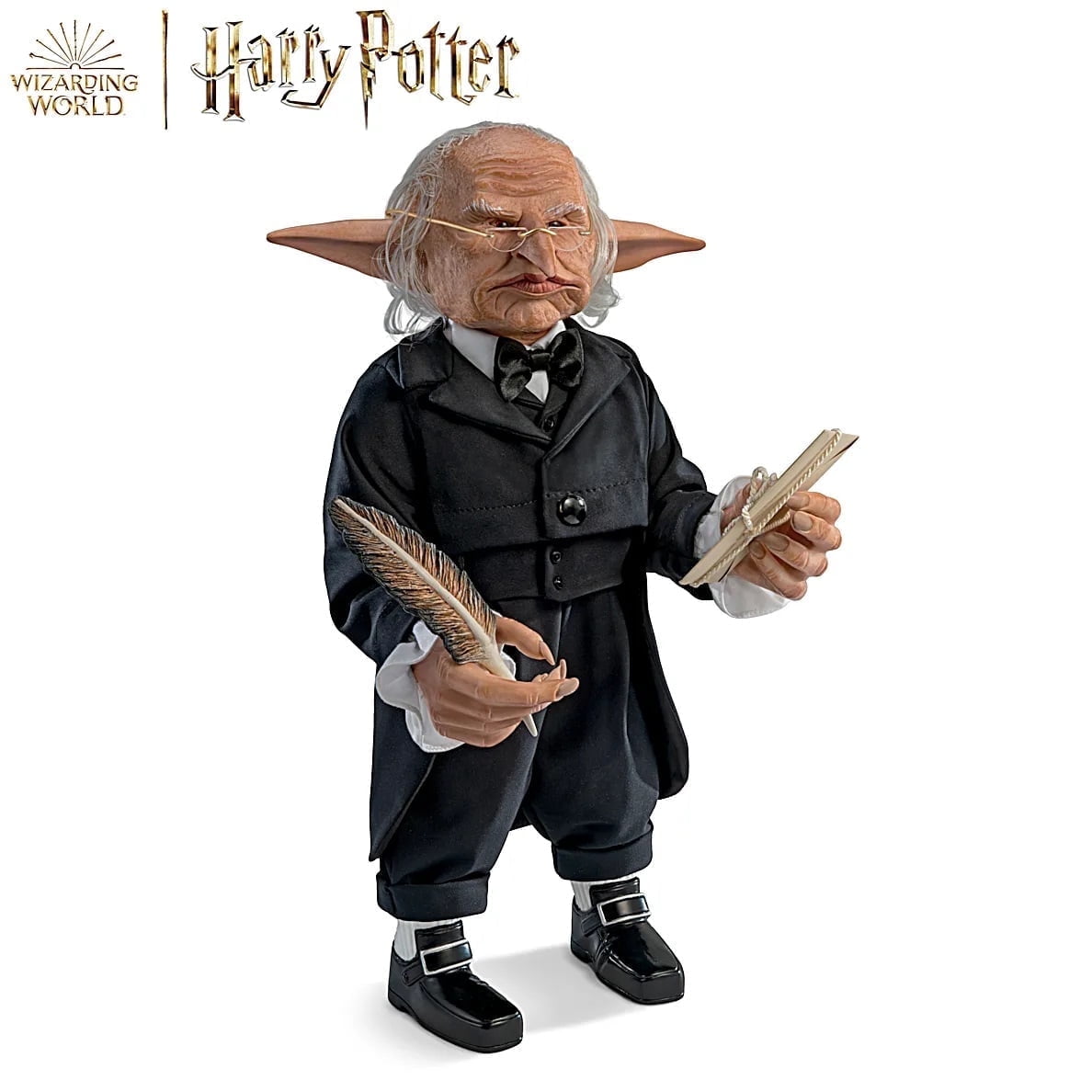 The Ashton-Drake Galleries Harry Potter Gringotts Bank Head Goblin ...