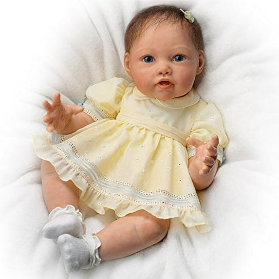 The Ashton-Drake Galleries " Pick Me Up Natalie" Baby Doll Crafted with ...