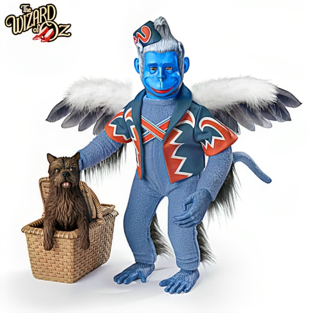 The Ashton-Drake Galleries The Wizard of OZ Winged Monkey with TOTO ...