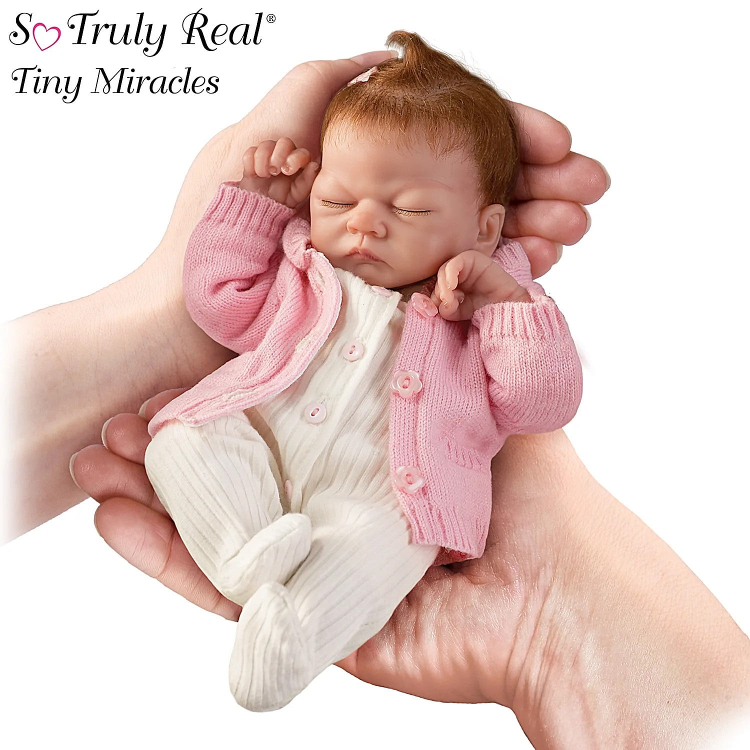 The Ashton-Drake Galleries Tiny Miracles Emmy Lifelike Baby Girl Doll, 10" - Walmart.com