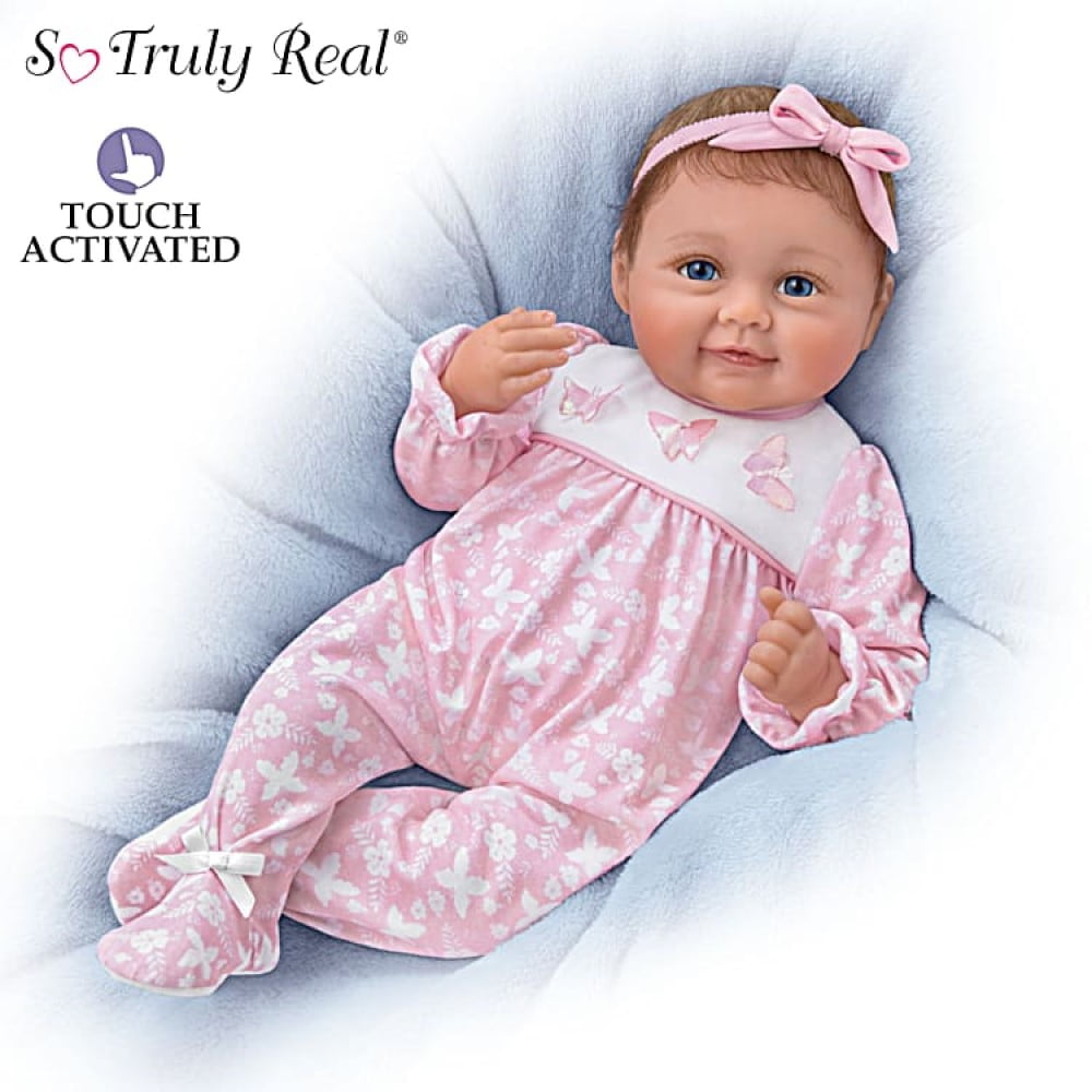 The Ashton-Drake Galleries Touch Activated Hailey Doll Vinyl - Walmart.com