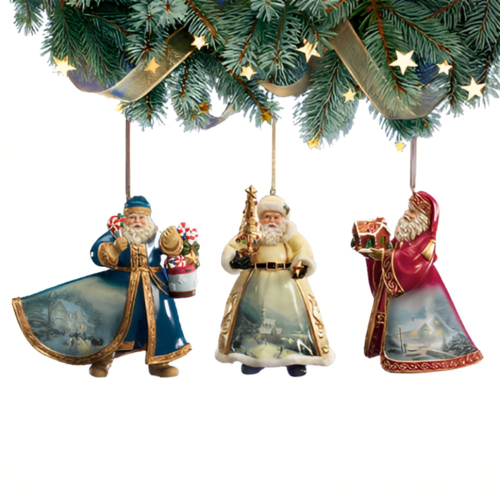 The Ashton-Drake Galleries Victorian Winter Scenes Santas Ornament Collection Issue #20 Painter ...