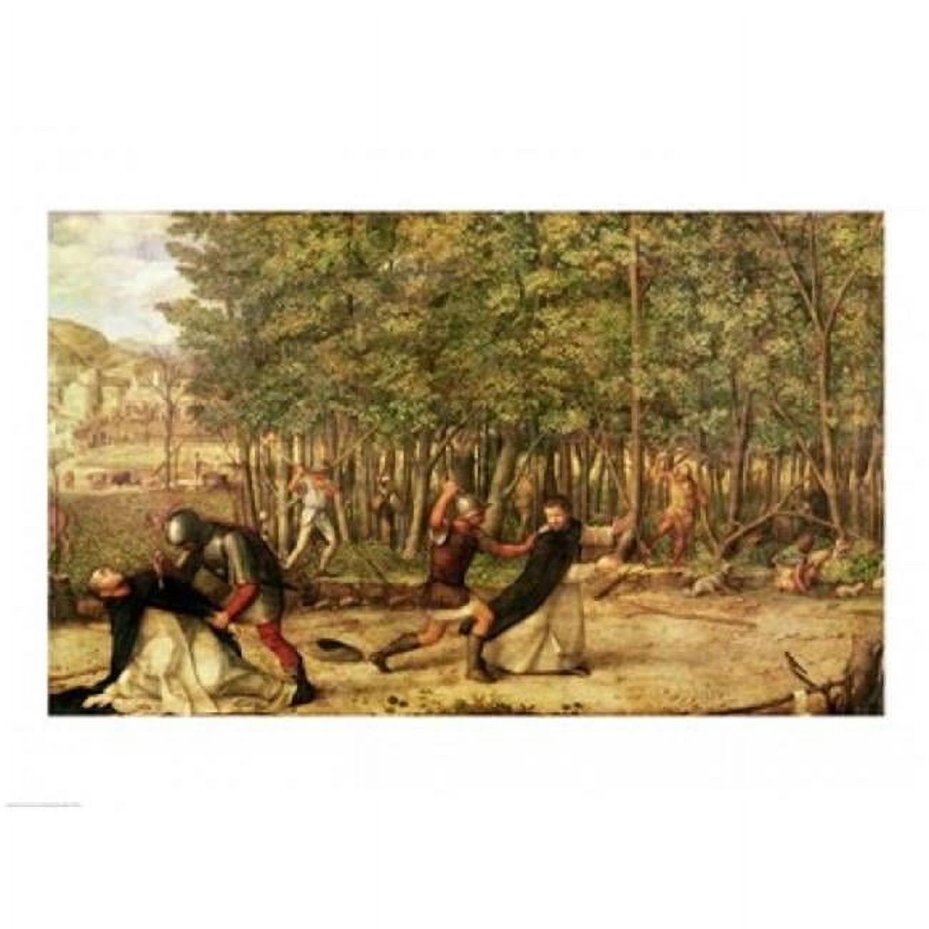 The Assassination of St. Peter Martyr Poster Print by Giovanni Bellini ...