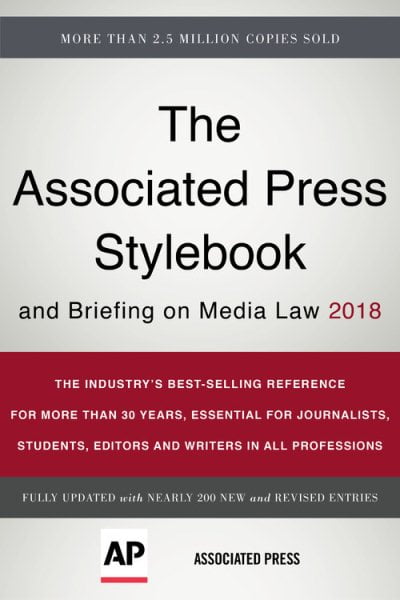 The Associated Press Stylebook 2018 - Walmart.com
