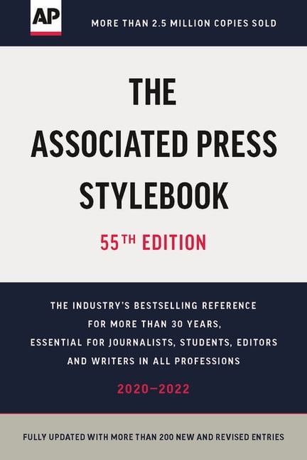 The Associated Press Stylebook : 2020-2022 (Paperback) - Walmart.com
