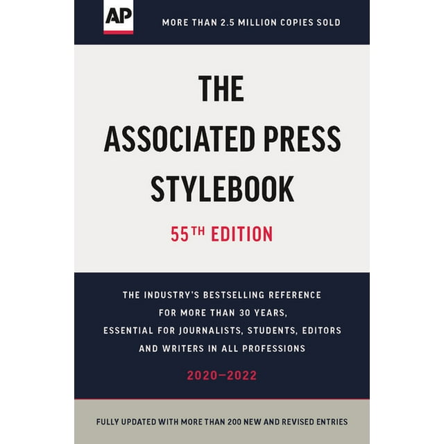 The Associated Press Stylebook : 2020-2022 (Paperback) - Walmart.com