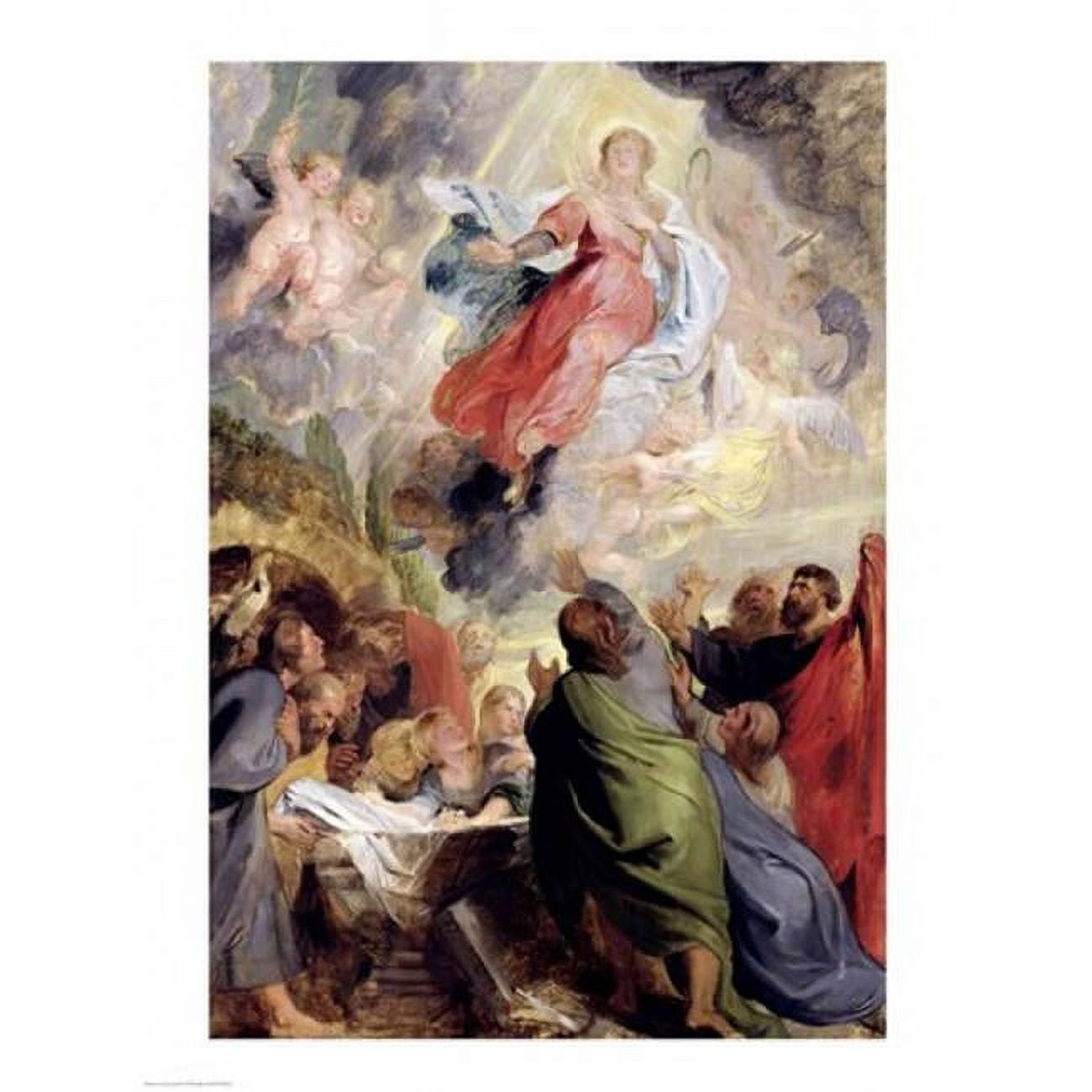 The Assumption of The Virgin Mary Poster Print by Peter Paul Rubens ...