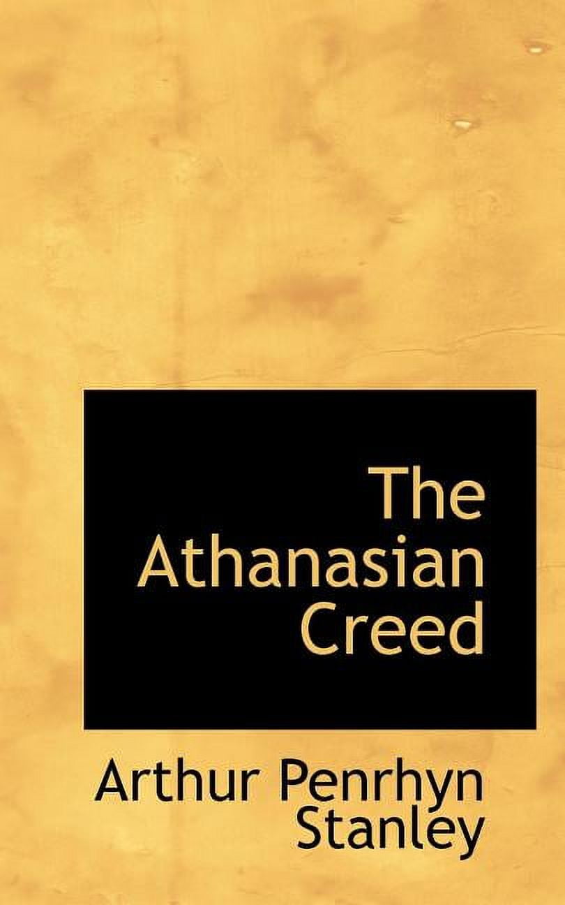 The Athanasian Creed (Paperback) - Walmart.com