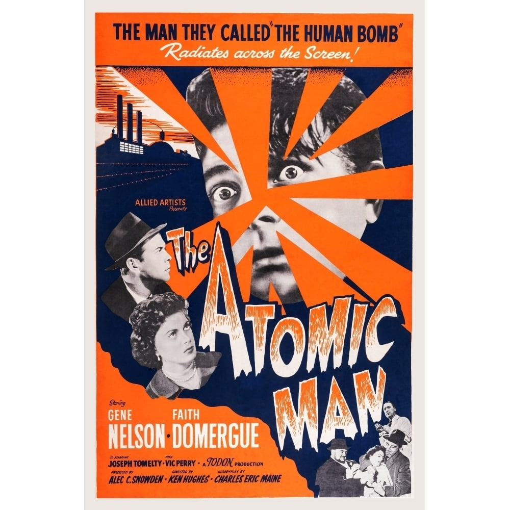 The Atomic Man Movie Poster Masterprint - Walmart.com
