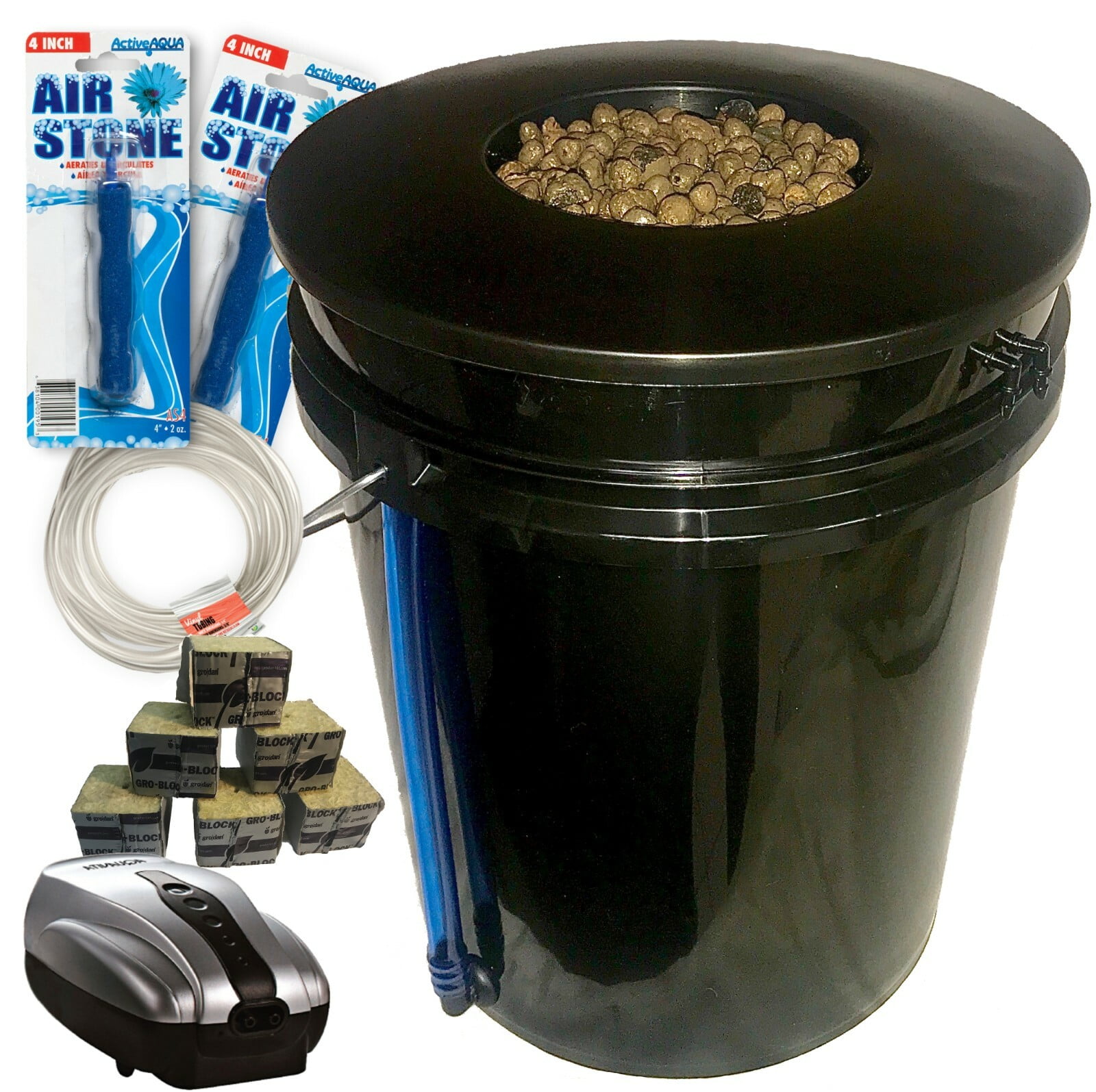 The Atwater HydroPod - DWC Hydroponic System Kit - No Nutrients or pH ...