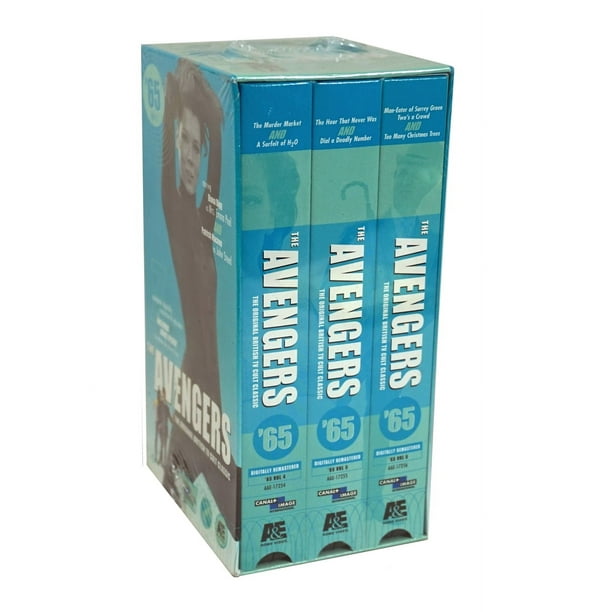 The Avengers 1965 VHS Tape Box Set - Original British TV Cult Classic ...