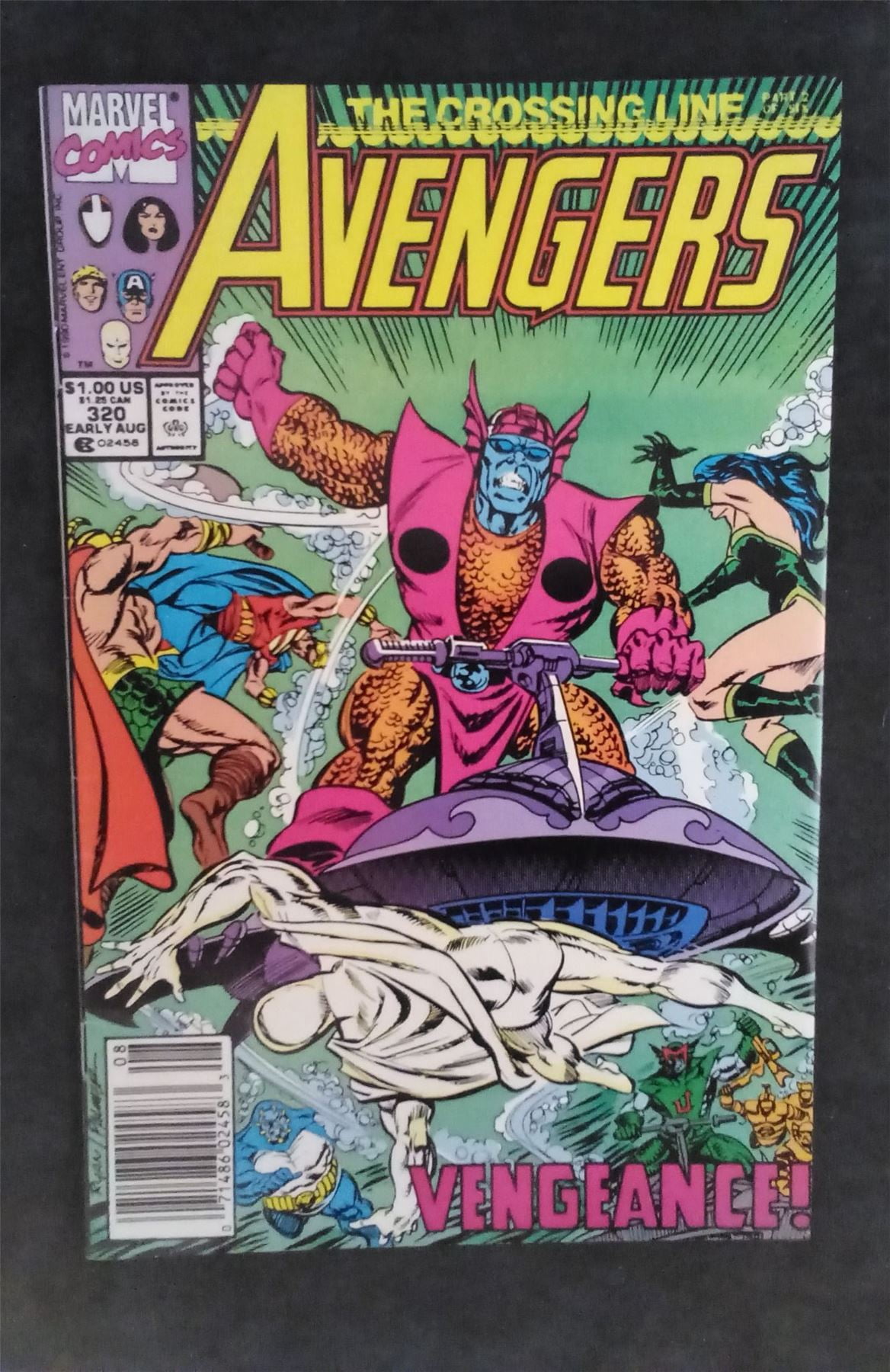 Pre-Owned The Avengers #320 1990 Marvel Comics Comic Book - Walmart.com
