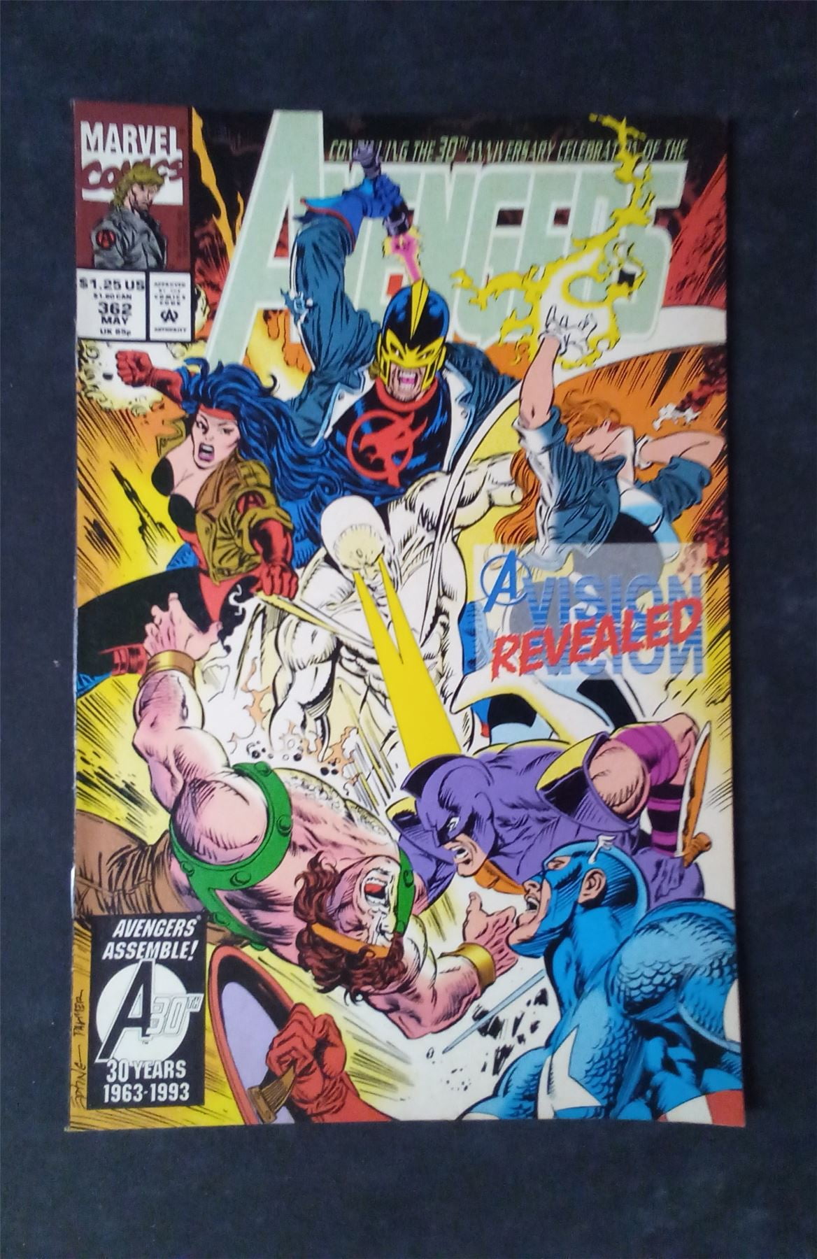 Pre-Owned The Avengers #362 Direct Edition 1993 Marvel Comics Comic ...