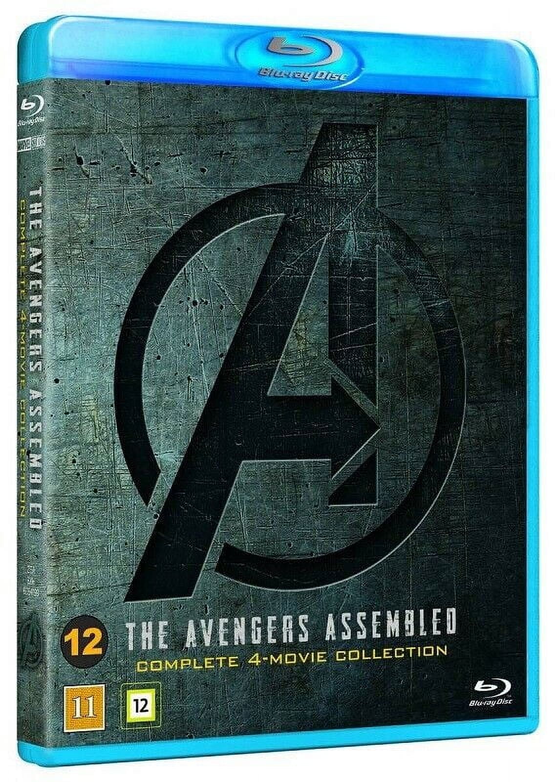 The Avengers Assembled Complete 4-Movie Collection (Blu-ray) - Walmart.com