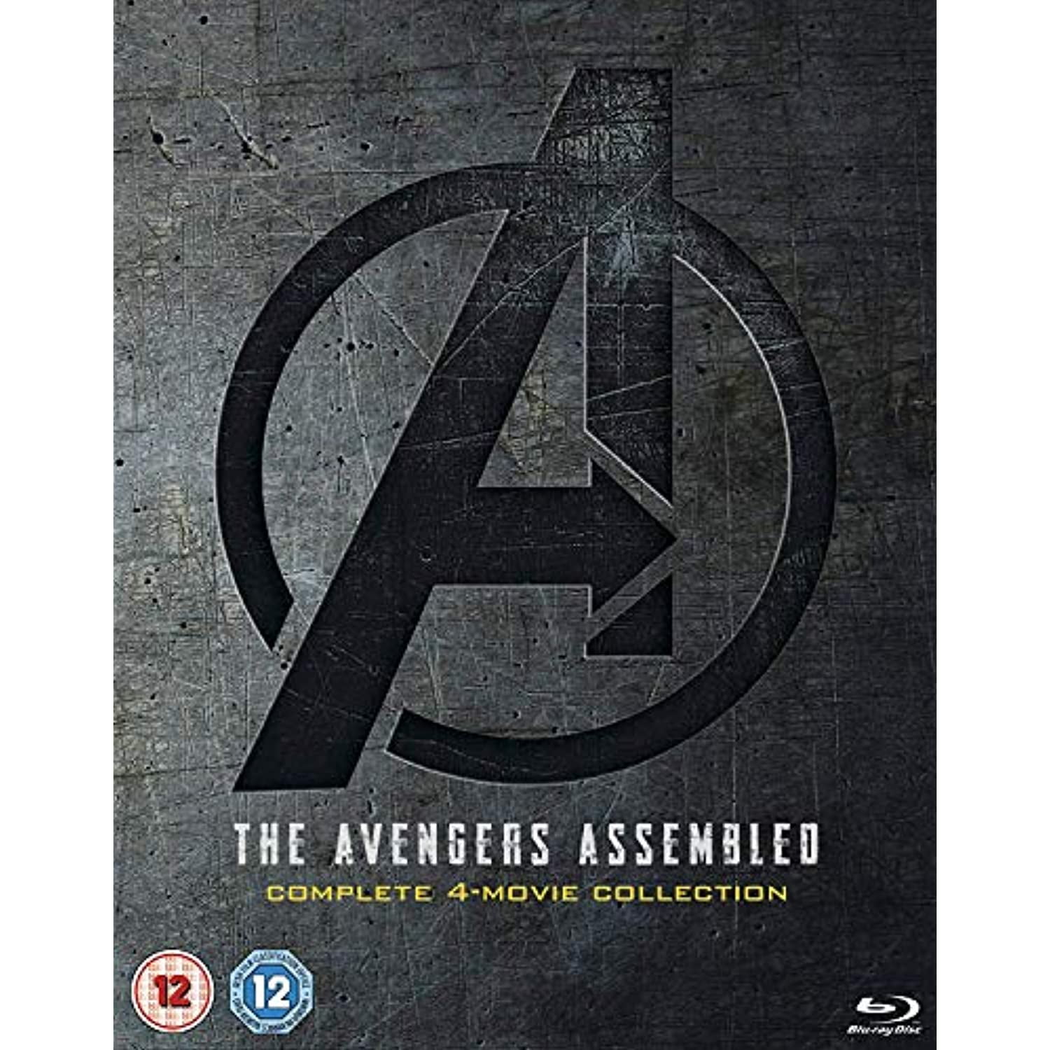 Marvel's Avengers Assembled: Complete 4-Movie Collection (DVD) - Iron ...