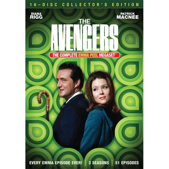 Lionsgate The Avengers DVD Box Set Emma Peel Megaset - Walmart.com