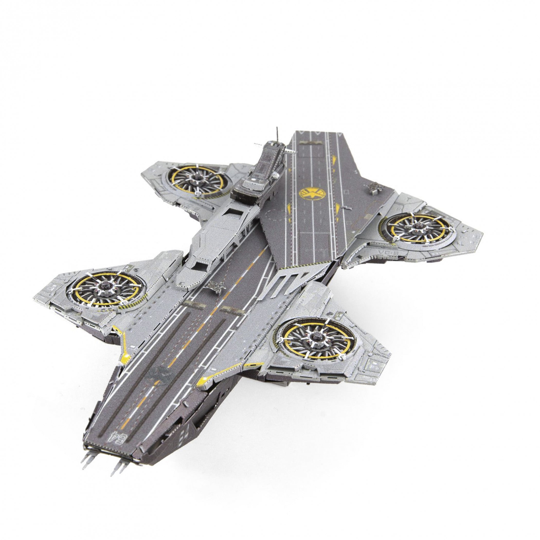 The Avengers Helicarrier Premium Metal Earth Model Kit - Walmart.com