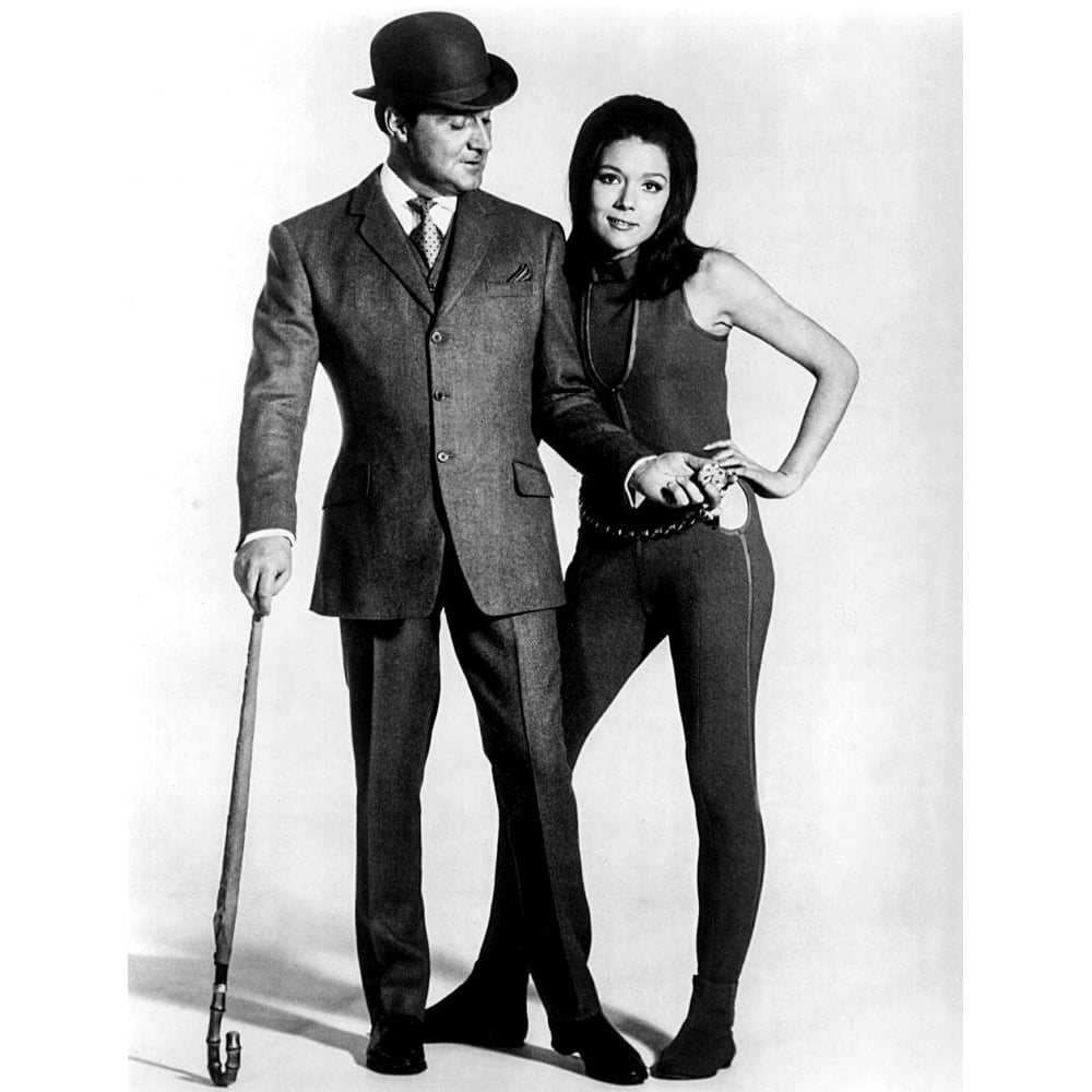 The Avengers, Patrick Macnee, Diana Rigg, (1965-1968), 1961-1969 Poster Print (8 x 10) - Walmart.com