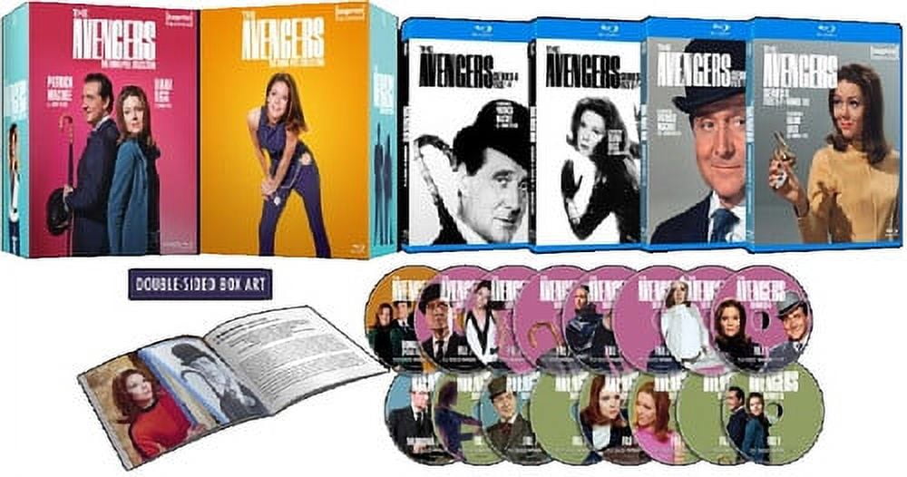 The Avengers: The Complete Emma Peel Megaset (1965-1967) (Blu-ray ...