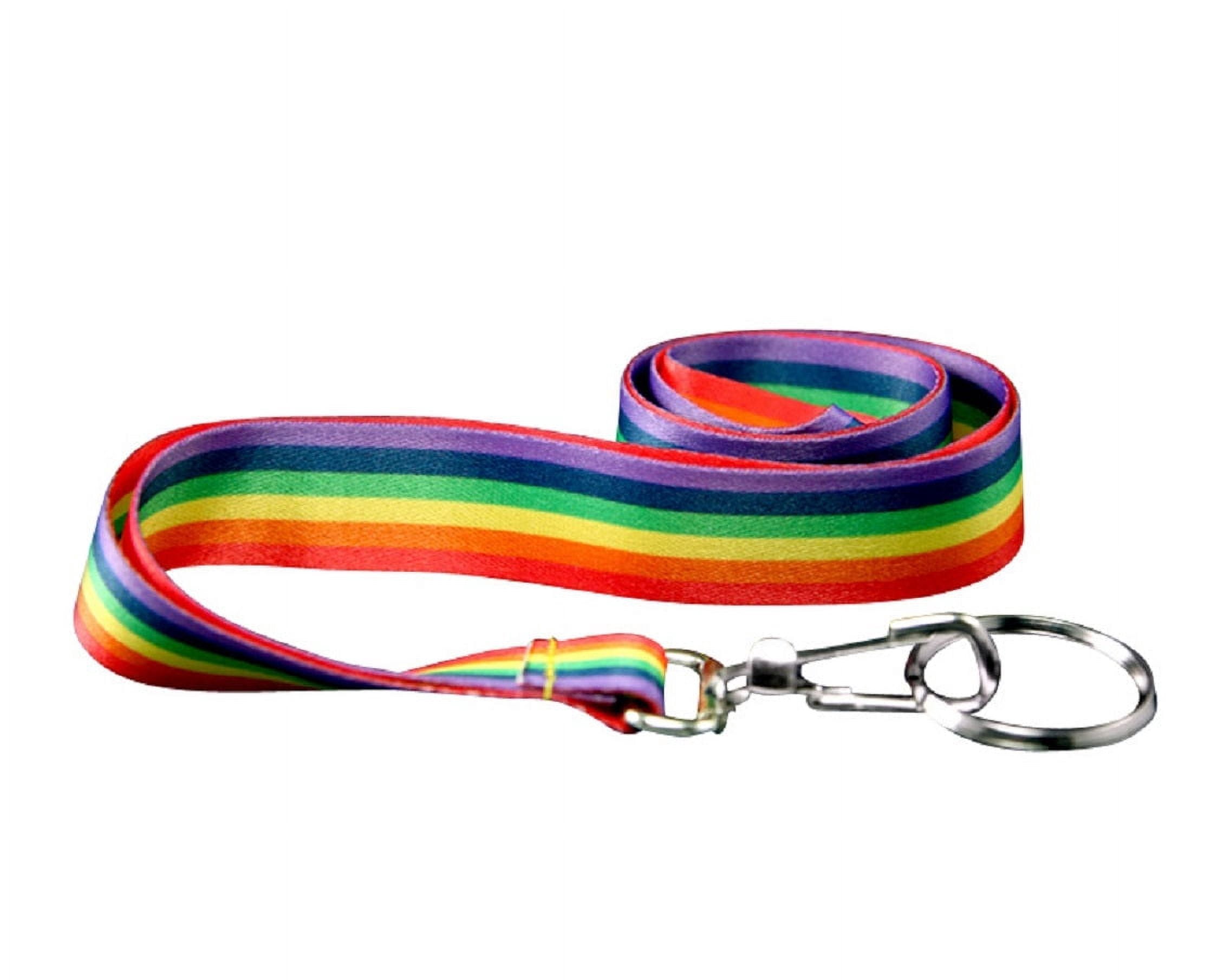 The Awareness Company Rainbow Flag Gay Pride Lanyards 25 Pack - Walmart.com