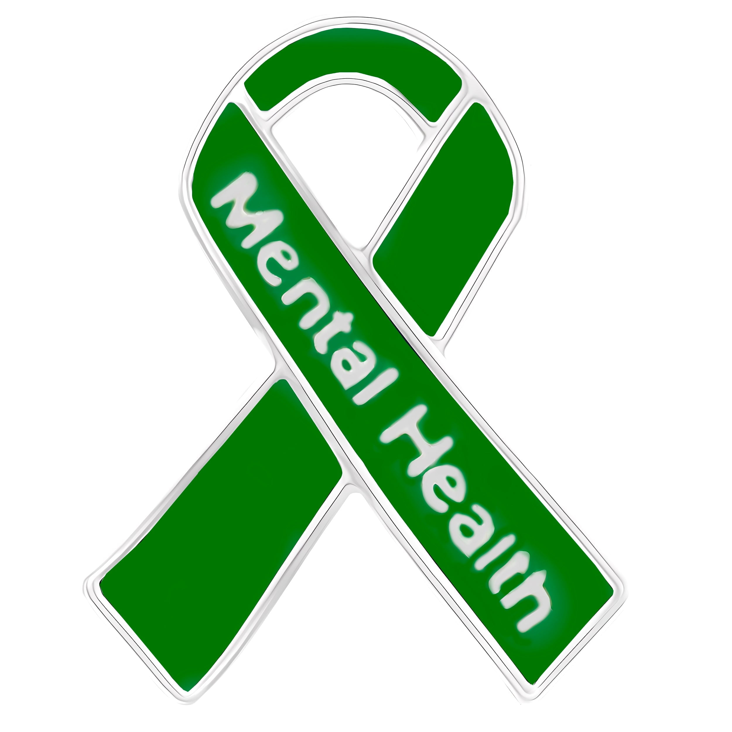The Awareness Company Sterling Silver Ribbon Pins, 25 Pin Pack ...
