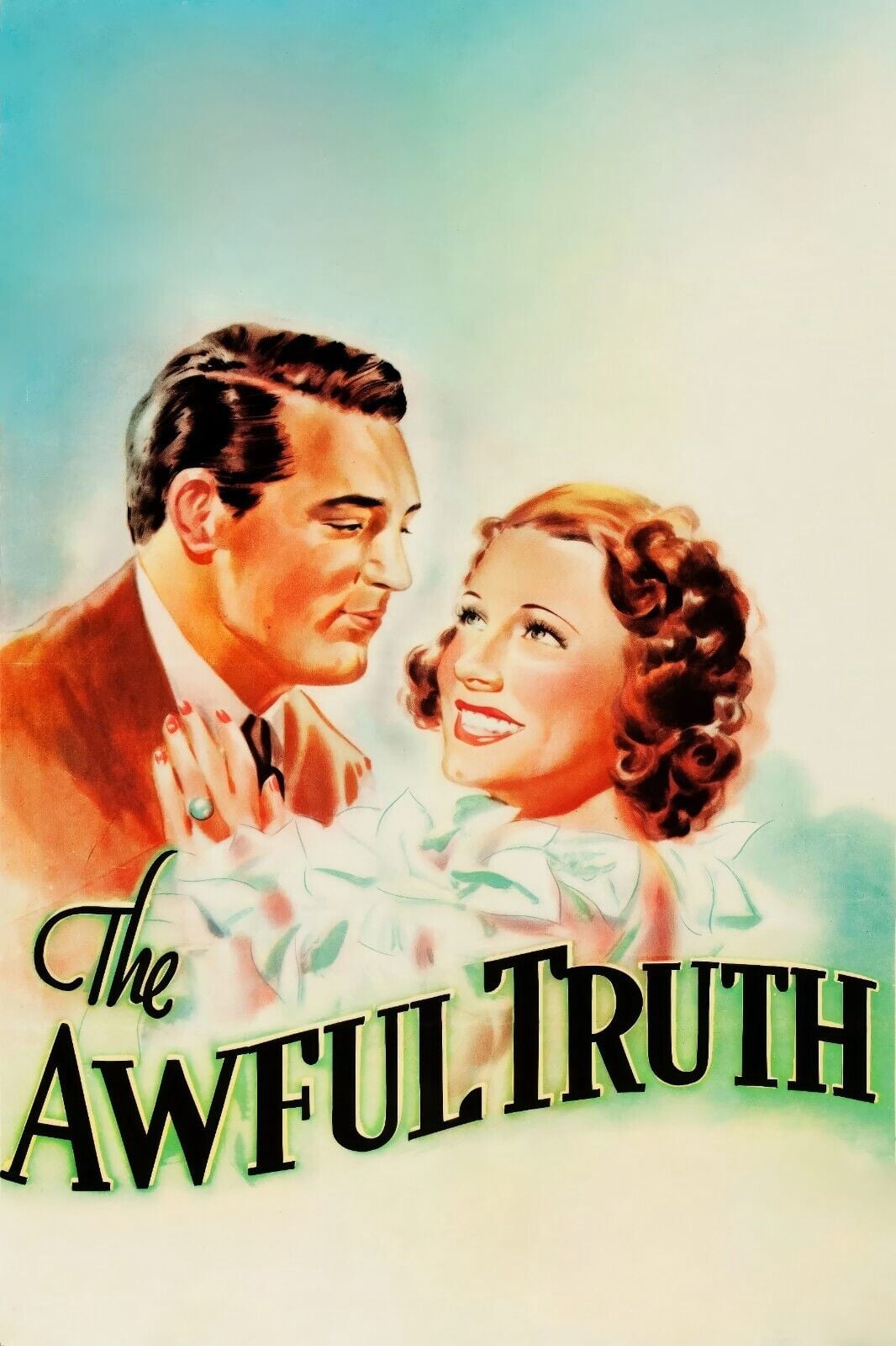 The Awful Truth (1937) Movie Poster 24x36 - Classic Romantic Comedy ...
