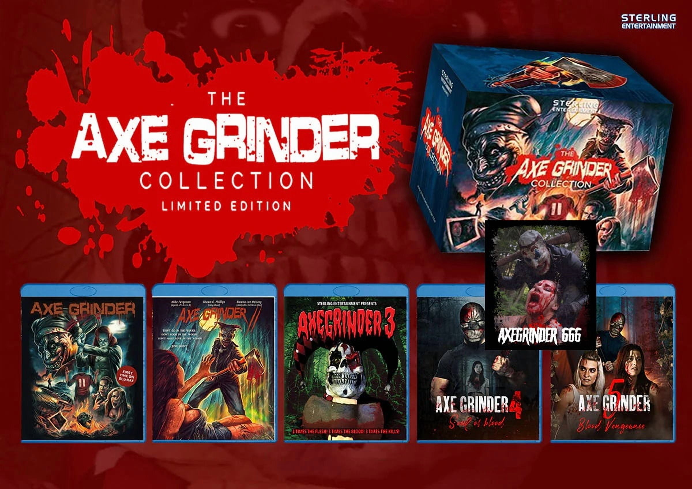 The Axegrinder Collection - 5 Horror Blu-Ray Limited Edition box set ...