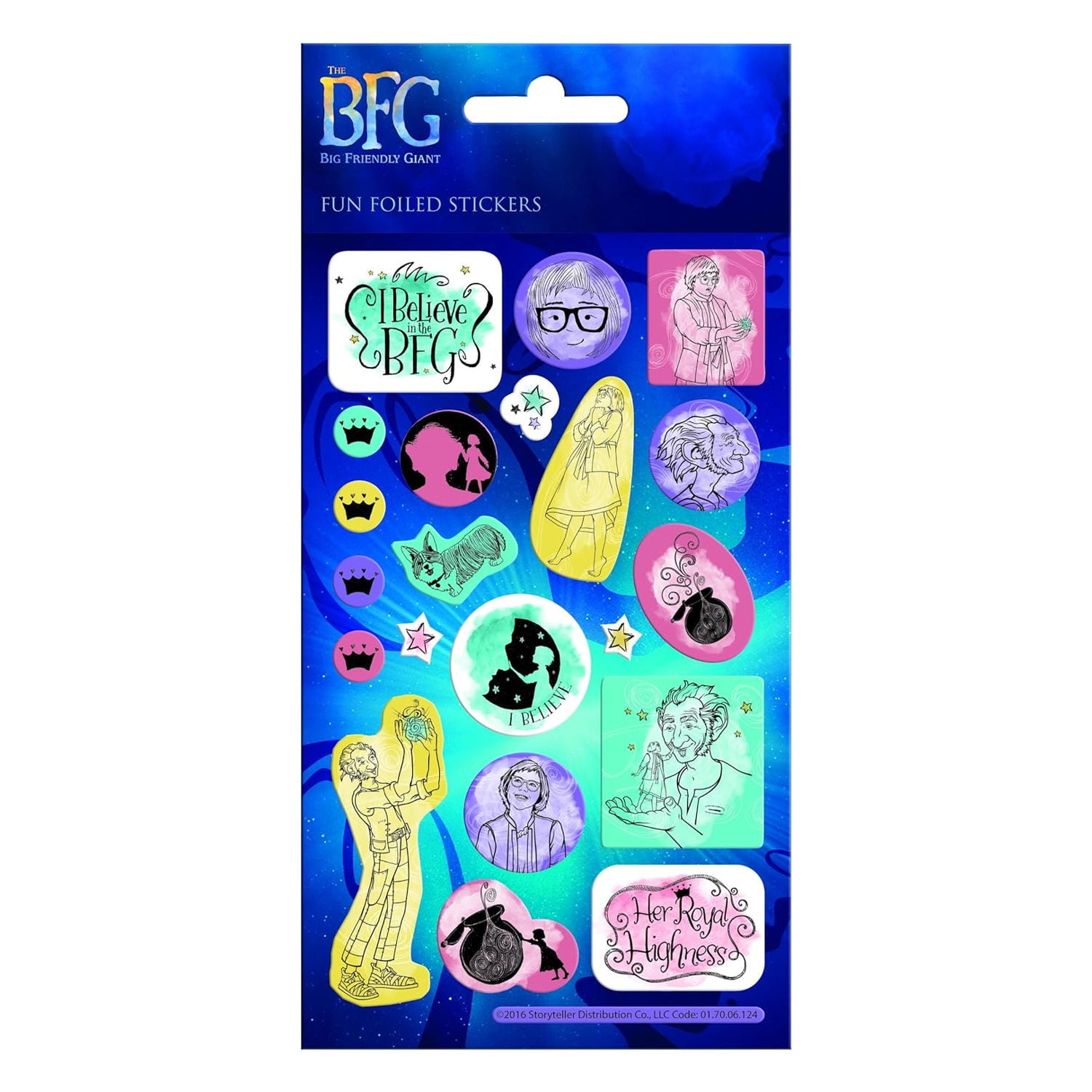The BFG Assorted Designs Stickers - Walmart.com