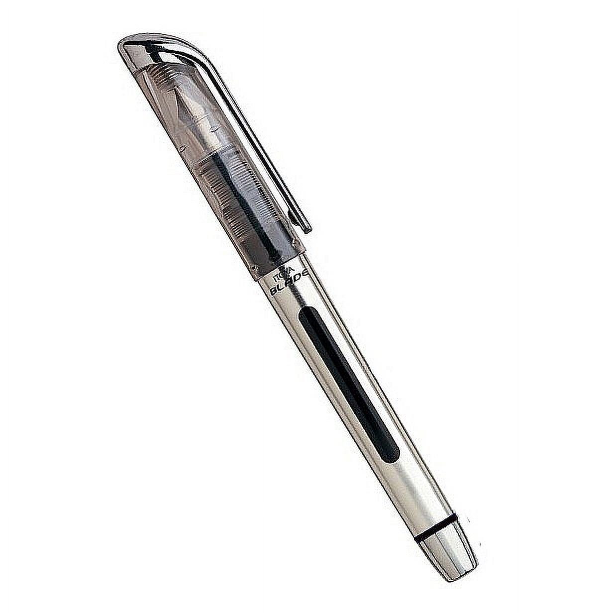 The BLADE sealed fountain pen - black - by Itoya - Walmart.com