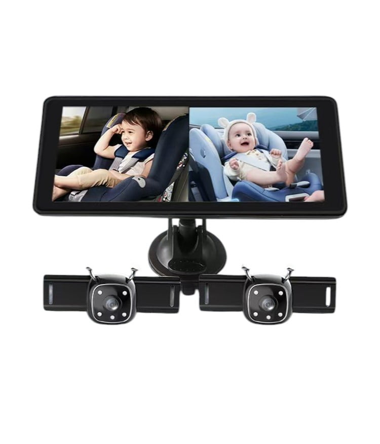 The BabtVue360 Dual View Car baby camera Mirror - Walmart.com