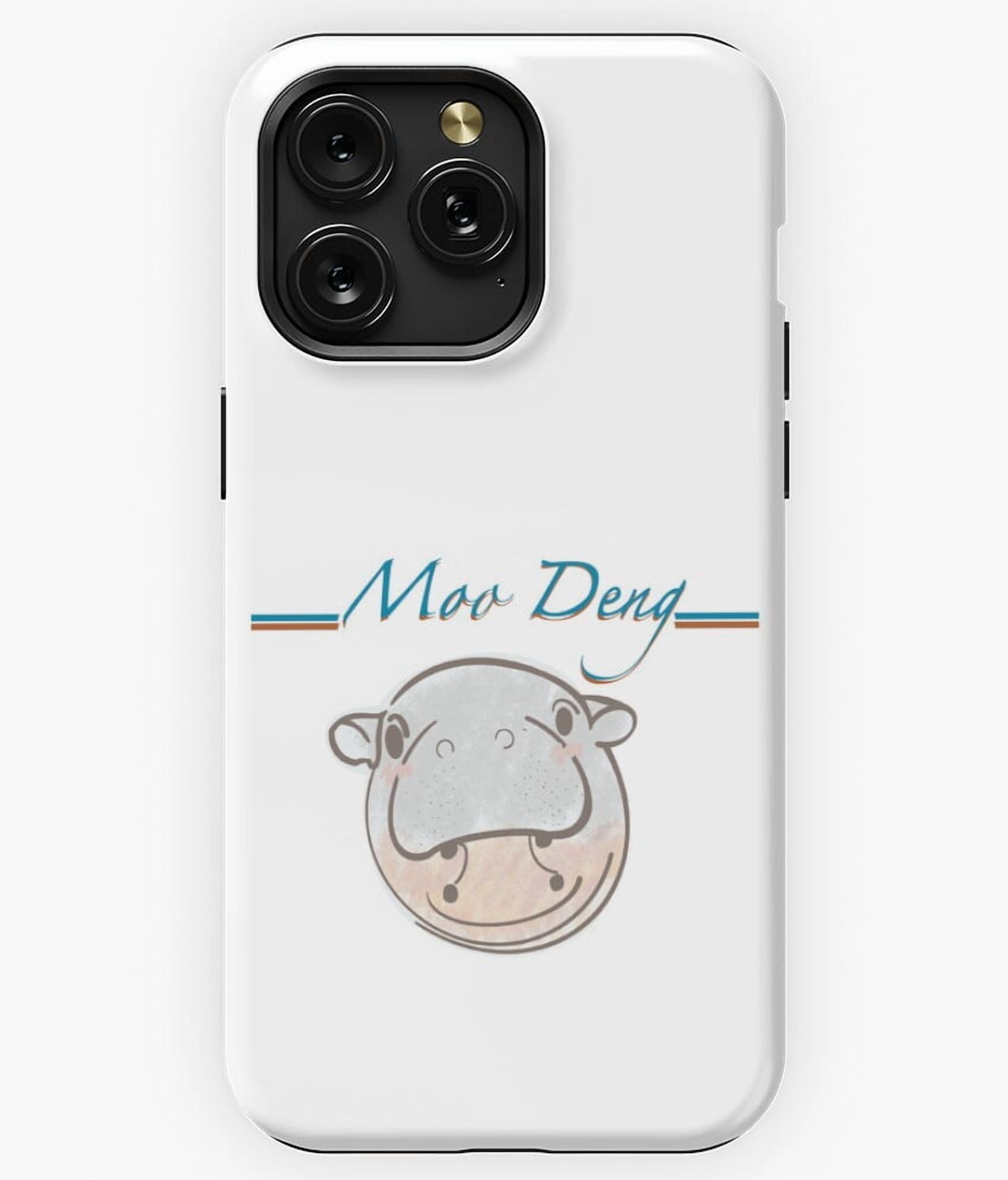 The Baby Hippo Moo Deng Famous Animal Graphic A4437 Phone Case for ...