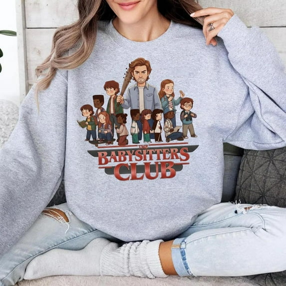 The Babysitters Club SweatShirt, Funny Steve Harrington Parody Tee ...