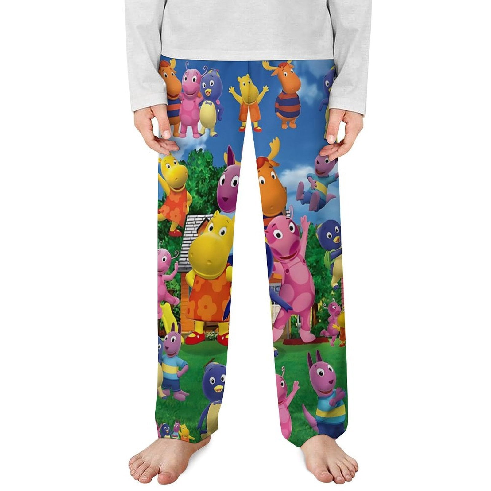 The Backyar-Diga Pajama Pants Cartoon Casual Lounge PJ Bottoms with ...