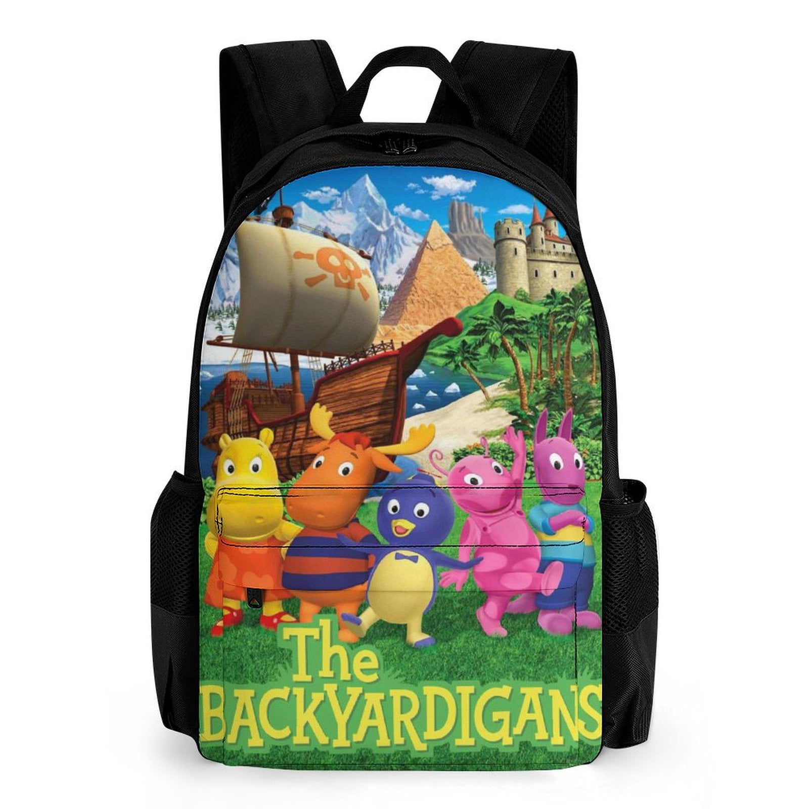 The Backyardigans Backpack Waterproof Multifunction Bookbag ...