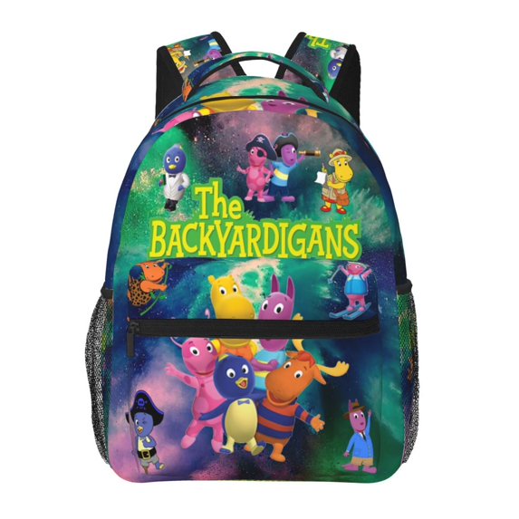 The Backyardigans Backpacks Large Capacity Travel Backpacks Laptop Bag ...