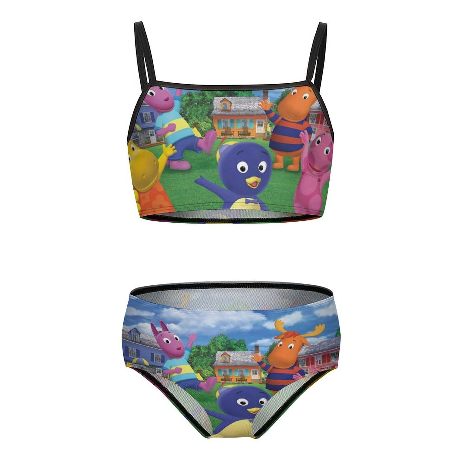 The Backyardigans Children's Swimsuit Girl's Swimwear 2 Piece Bikini ...