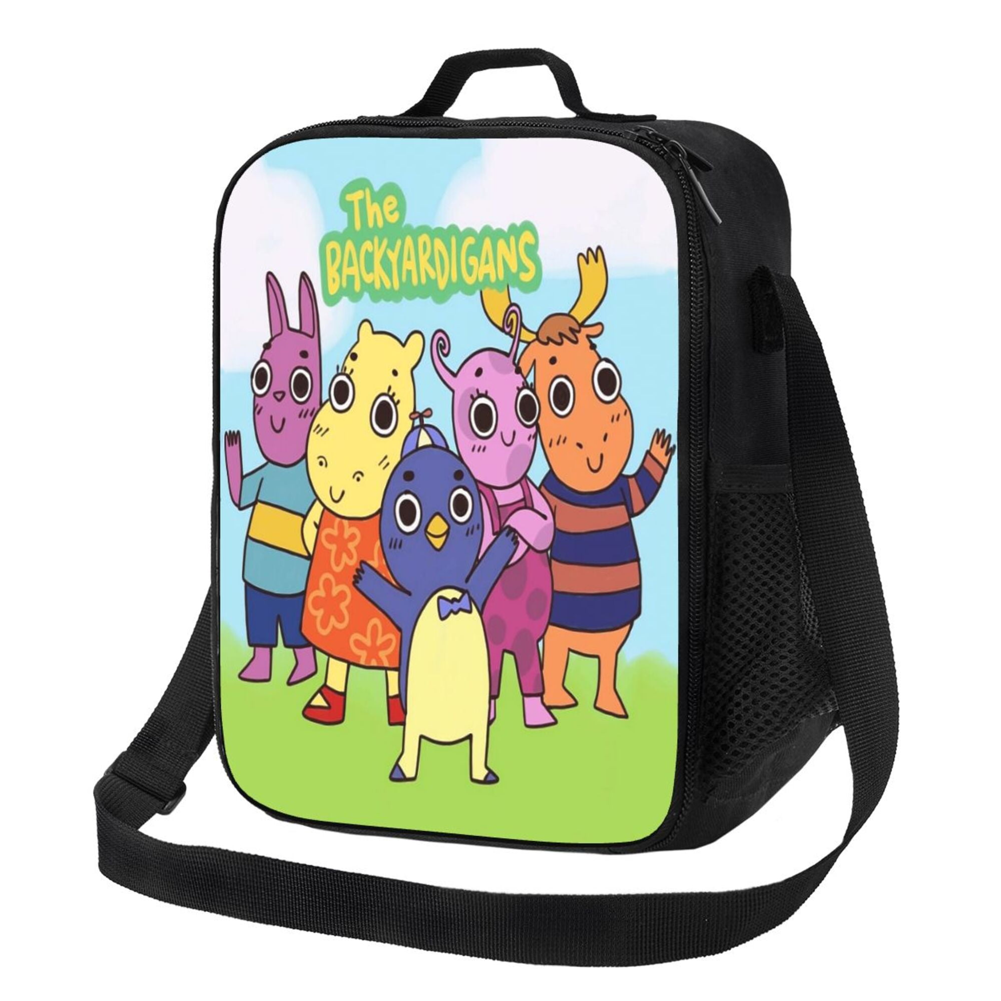 The Backyardigans Cute Lunch Bag Portable Tote Bag Insulated Lunch Box ...