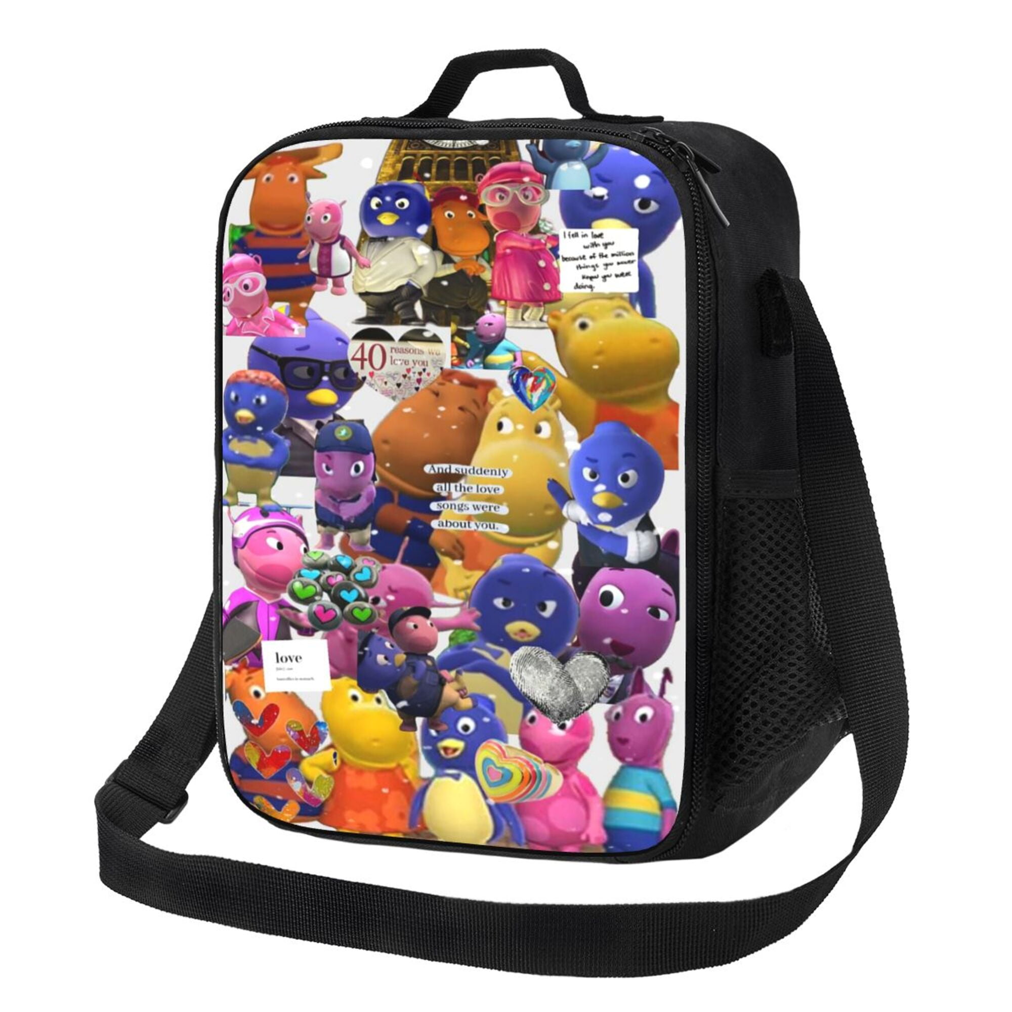 The Backyardigans Cute Lunch Bag Portable Tote Bag Insulated Lunch Box ...