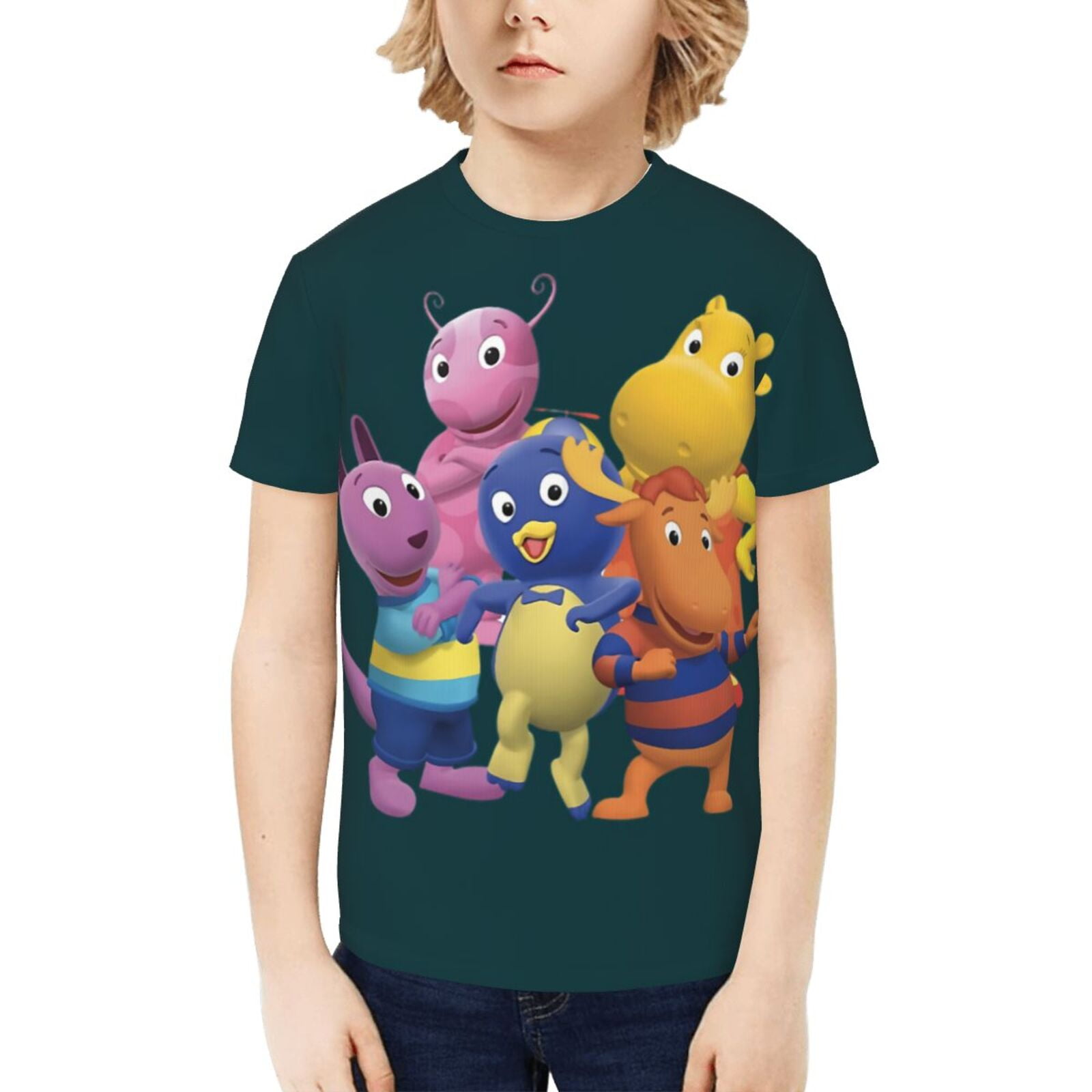 The Backyardigans Kids 3D Print Graphic T Shirts Funny Cartoon Casual ...