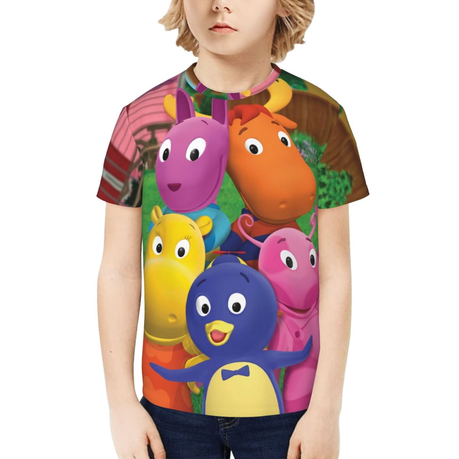 The Backyardigans Kids 3D Print Graphic T Shirts Funny Cartoon Casual ...
