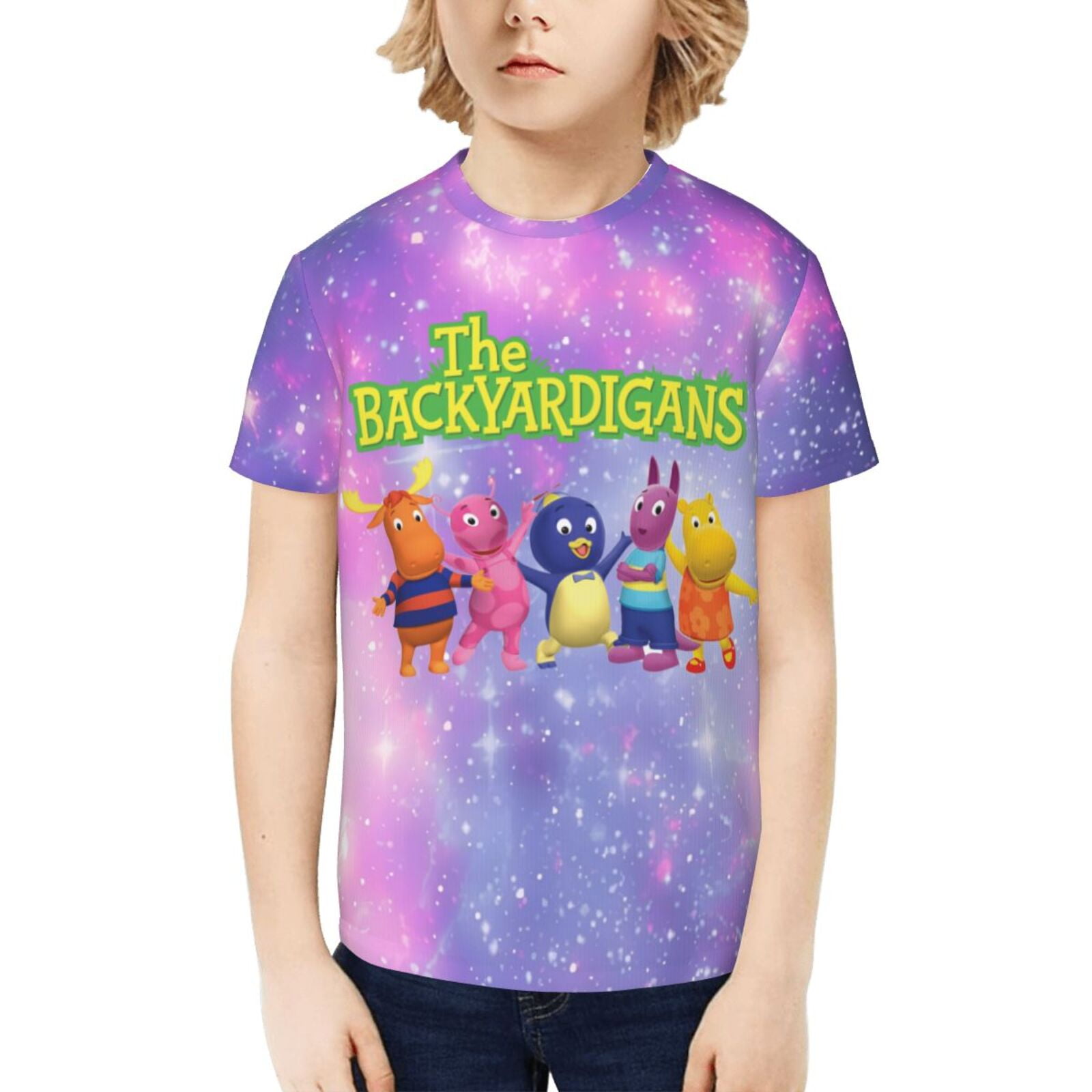 The Backyardigans Kids T-Shirt 3d Printed Graphic T-Shirts Boys And ...